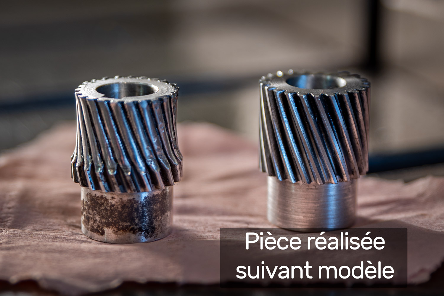 Réparation pièces mécaniques - Ateliers d'Usinage Langonnais